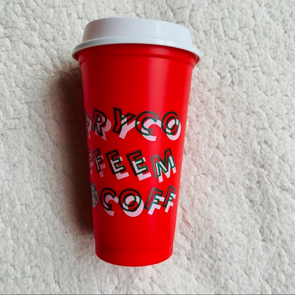 Starbucks | Kitchen | New Merry Merry Coffee Starbucks Reusable Cup ...